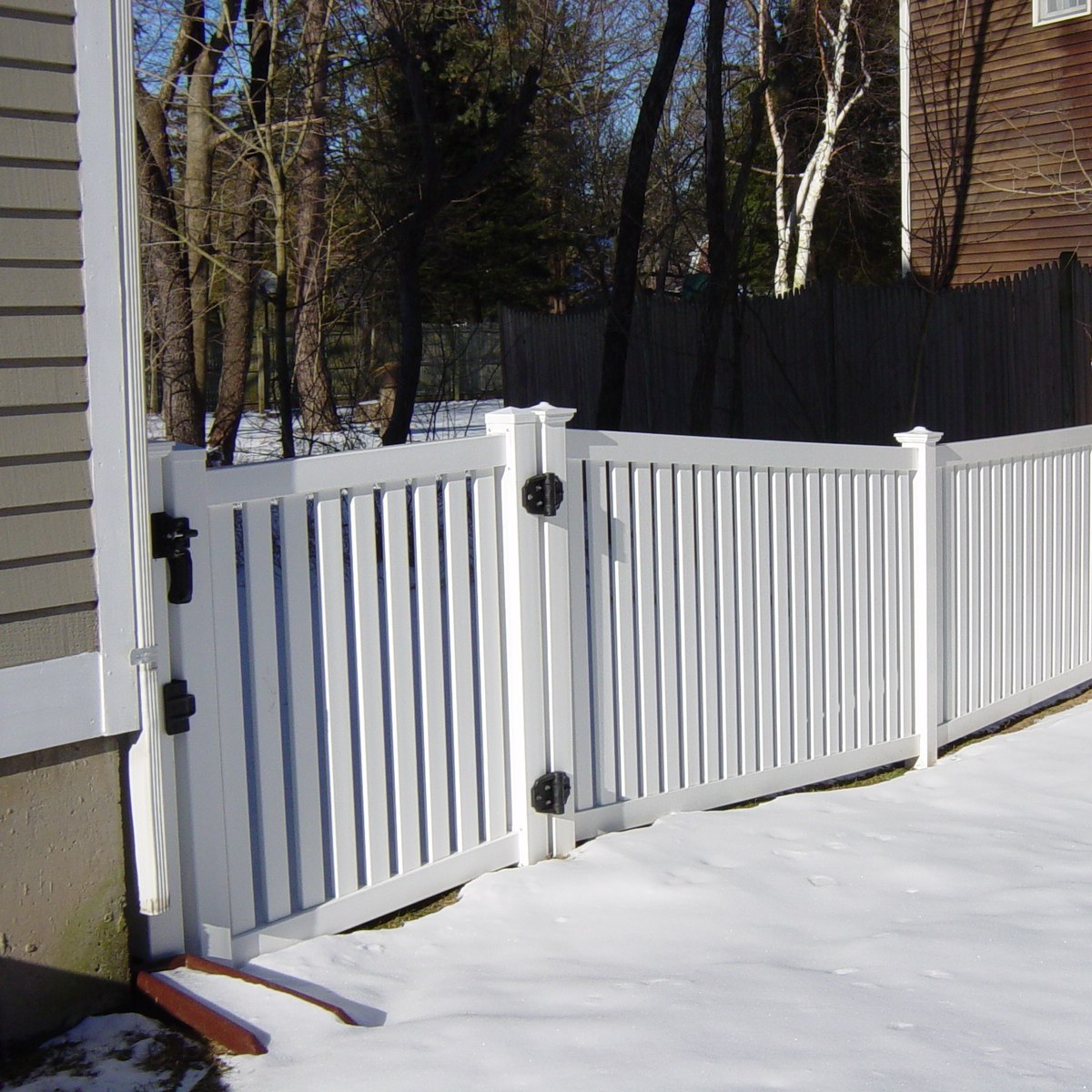 4' Crestview™ Vinyl Pool Fence | Weatherables