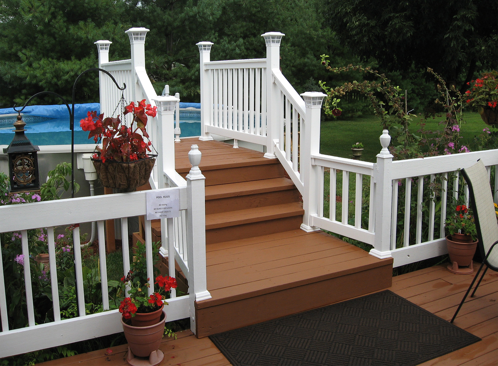 36" Washington™ Vinyl Deck & Porch Railing | Weatherables