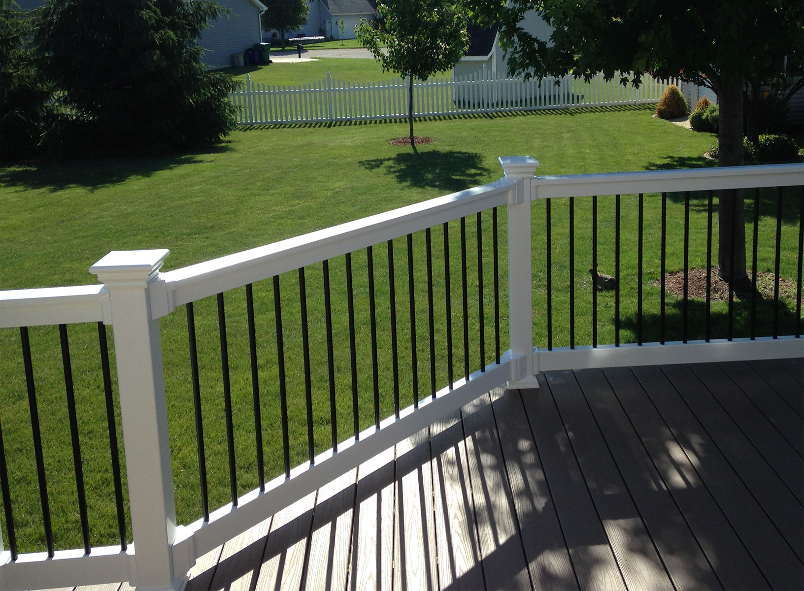 42" Wiltshire™ Vinyl Deck & Porch Railing | Weatherables