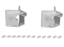 Universal Vinyl Brackets | Accessories | Deck & Porch Railing