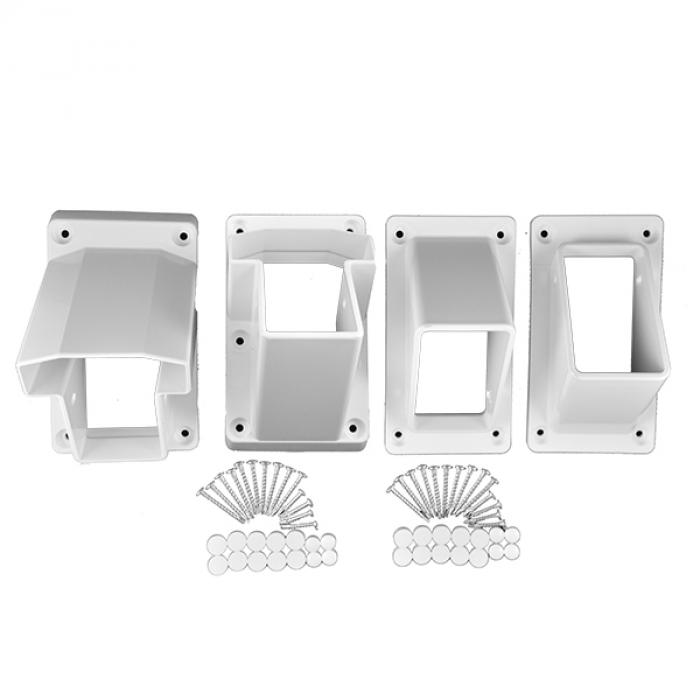 T-Rail & 2” x 3.5” 1-Piece Stair Kit | Classic Brackets | Accessories ...