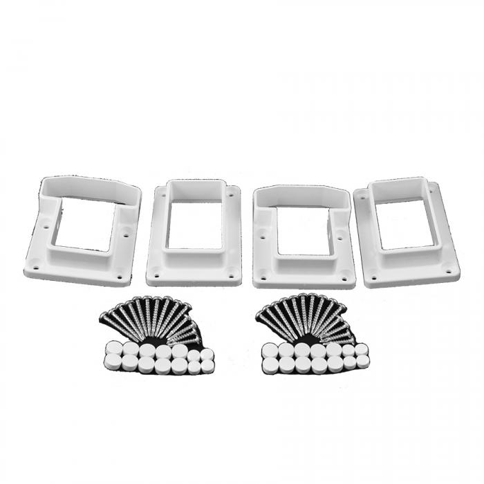 T-Rail & 2” x 3.5” 1-Piece Straight Kit | Classic Brackets ...