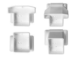 Vinyl Railing Brackets | Deck & Porch Railing | Accessories