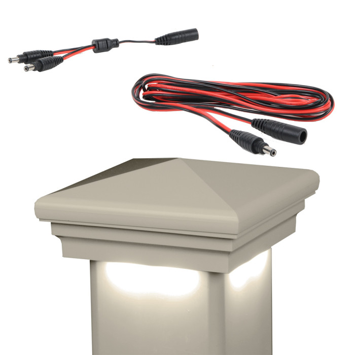 Neptune Downward 4" x 4" Low Voltage Post Cap Expansion Pack - Neptune ...