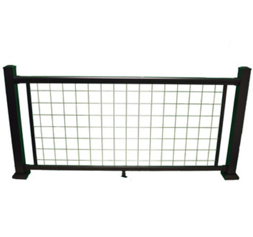 36" Morocco Aluminum Mesh Railing | Railing | Weatherables
